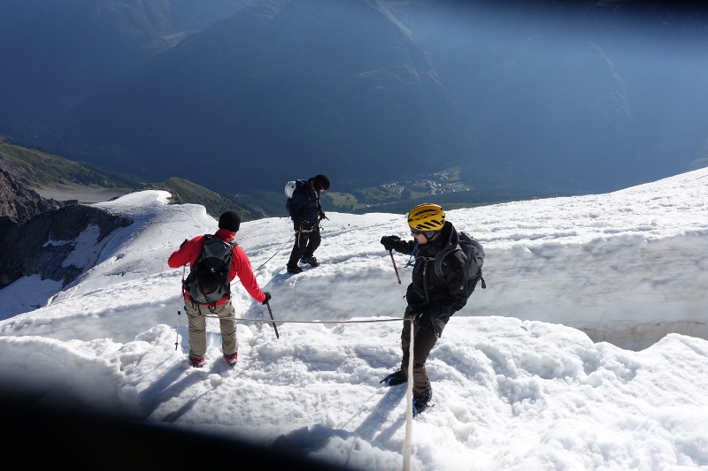 Ortler Normalweg mit Bergführer - sicher den Gipfel erreichen.